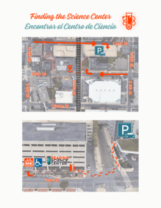 Visitor Location Map – Reading Science Center